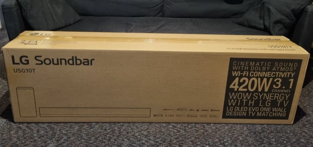 NEW LG USG10TY 3.1.3ch Soundbar Wireless Subwoofer Pick up from Forest ...