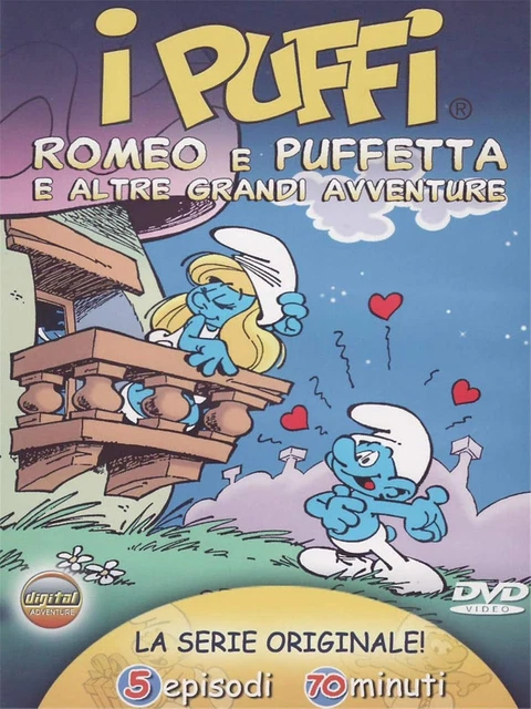 I PUFFI - Romeo e Puffetta e altre grandi avventure (DVD) animazione ...