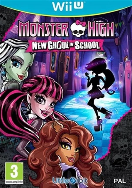 MONSTER HIGH NEW Ghoul In School - Nintendo Wii U Action Adventure ...