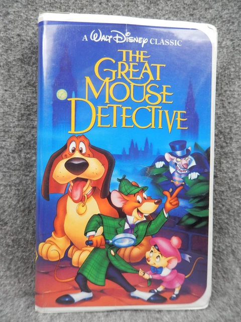 DISNEY’S THE GREAT Mouse Detective (Clamshell VHS) Black Diamond ...