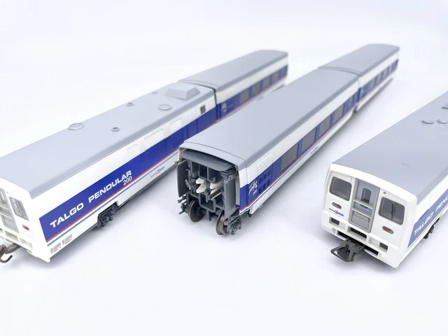 TALGO PENDULAR 200 HO 6 PKW Zugset Amtrak Electrotren KOSTENLOSER ...