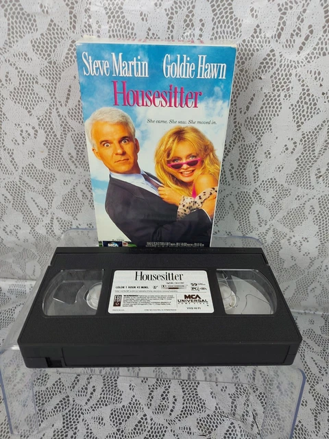 HOUSESITTER VHS VIDEO Tape 1992 Steve Martin Goldie Hawn House Sitter Movie £7.92 - PicClick UK