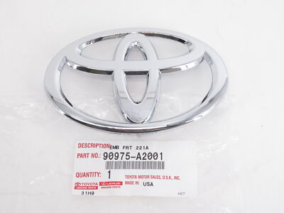 GENUINE OEM TOYOTA 90975-A2001 Front Grille Emblem Badge 11-15 Tacoma ...