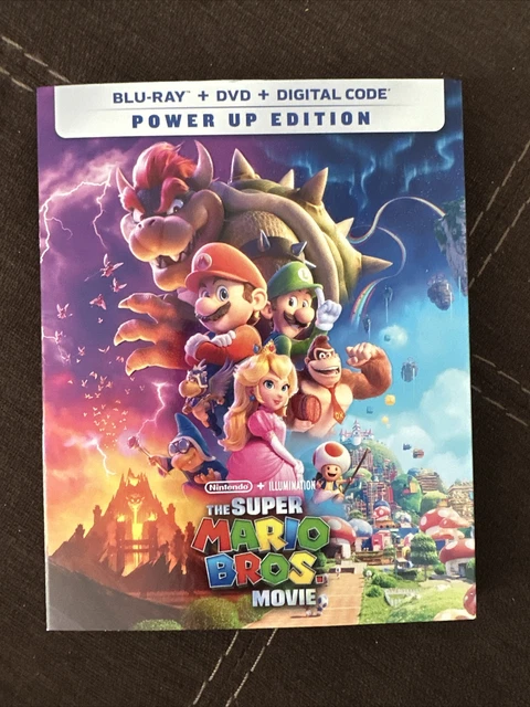 THE SUPER MARIO Bros Movie 2023 DVD & Digital Copy - New, No Case, Read ...