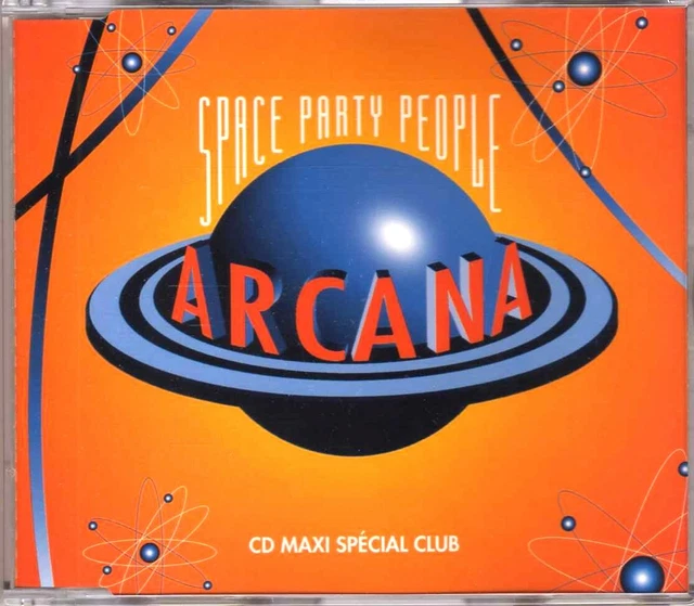 ARCANA - SPACE Party People - CDM - 1994 - Eurodance 3TR Panic Records ...