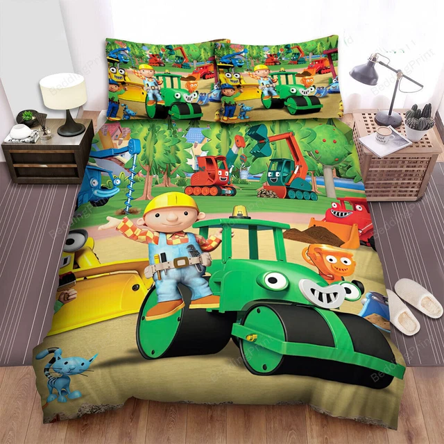 BOB THE BUILDER All Characters Bed Sheets Spread Duvet Cover Bedding ...