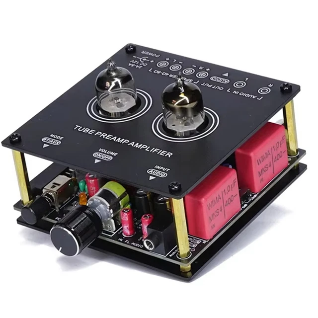 HIFI VACUUM TUBE Amplifier 6N51 Vacuum Tube Bluetooth 5.3 STA540 ...