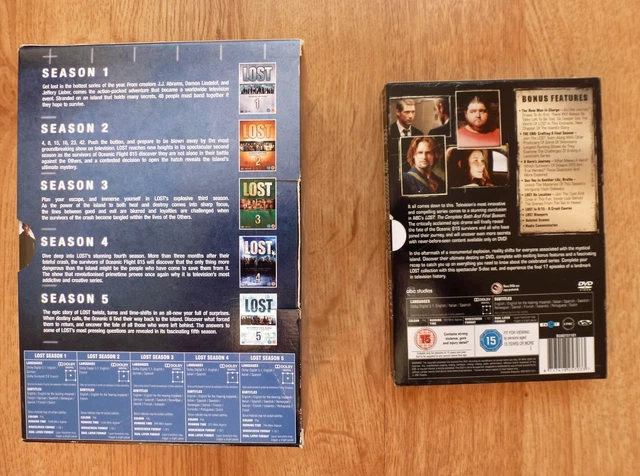 LOST COMPLETE COLLECTION Series Season 1-6 DVD Boxset £25.00 - PicClick UK