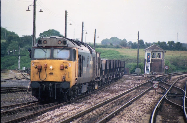 ORIGINAL RAILWAY PHOTOGRAPHIC negative Class 50 50008 at Yeovil ...