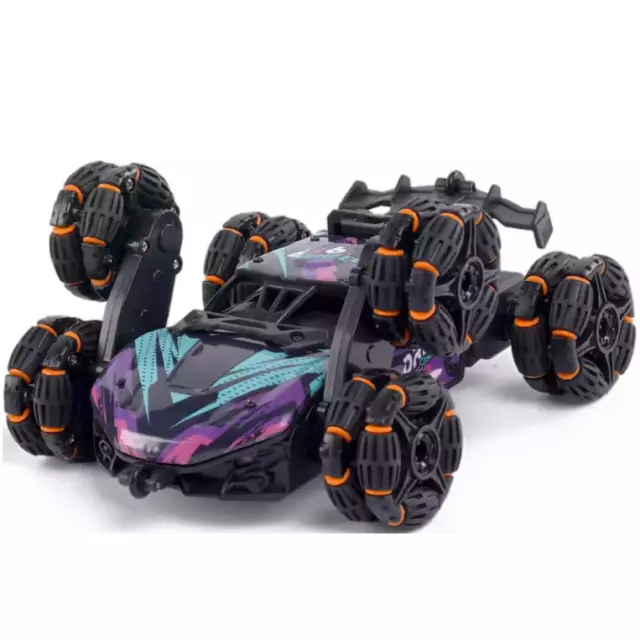 6-WHEEL RC CAR, Stunt Drift & Climbing Big Wheel with Exhaust - Remote ...