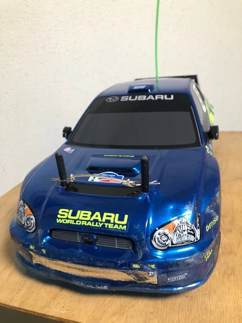 TAMIYA RC TB-02 RC Set Mech Ready Subaru Impreza Rally Drift Off-Road ...