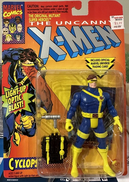 FIGURINE ARTICULÉE CYCLOPS Light-Up Optic Blast Uncanny X-Men jouet ...