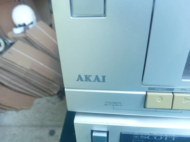 VINTAGE AKAI HX-A1 Stereo Cassette Deck |for Parts or Repair Japan $34. ...