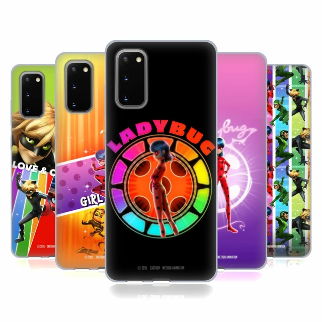 ÉTUI MIRACULOUS TALES OF LADYBUG & CAT NOIR AQUA LADYBUG POUR ...