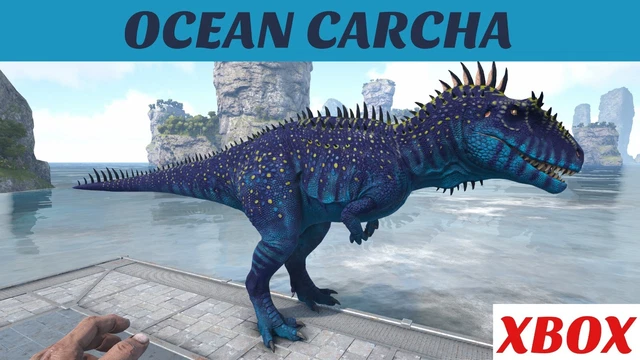 ARK SURVIVAL EVOLVED XBOX PVE NEW Dino Carcharodontosaurus (carcha ...