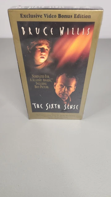 THE SIXTH SENSE VHS Sealed 1999 Exclusive Video Bonus Edition £8.87 ...