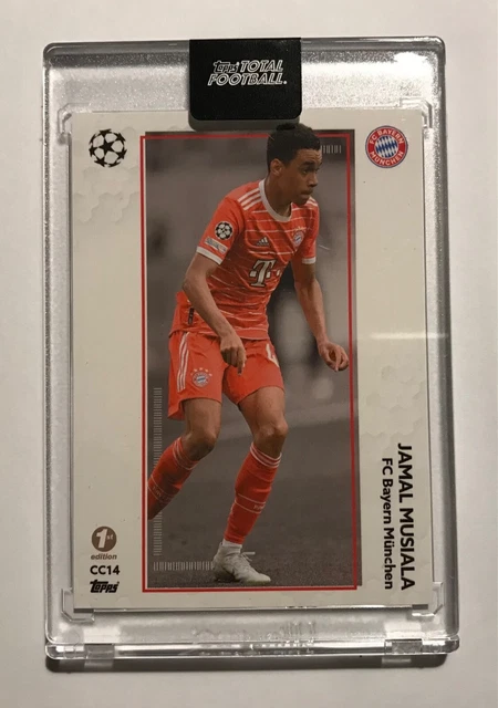 JAMAL MUSIALA TOPPS Total Football 2022-23 Collector Card #14 Bayern ...