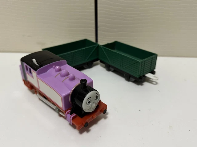 THOMAS AND FRIENDS 'Rosie' Trackmaster TOMY Plarail With Green Trucks ...