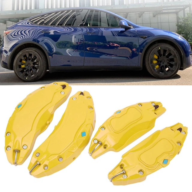 EMB 4 PCS 19in 20in Wheel Hub Caliper Covers Aluminium Alloy Disc Brake ...