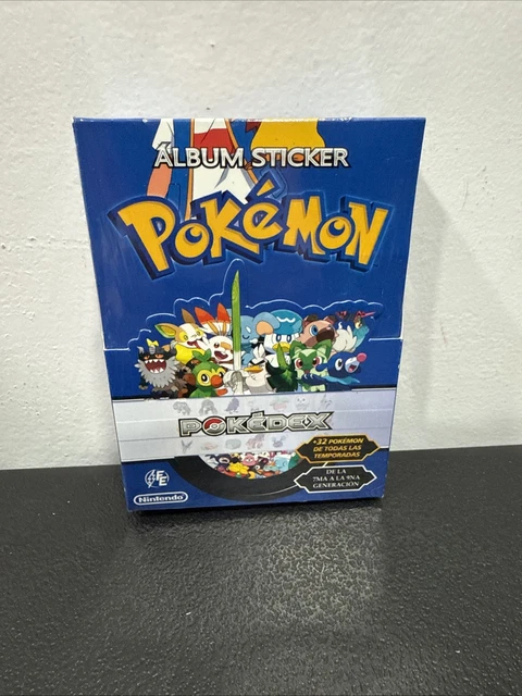 NEW 30 PACKS 2025 Peru Pokemon Blue Vol 3 Pokedex Sticker Booster Flash ...