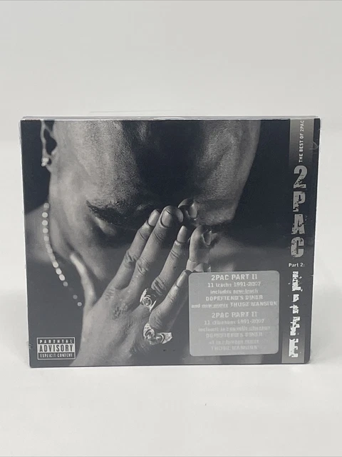 2PAC - THE BEST OF 2 PAC Part 2 LIFE CD ~ GANGSTA RAP TWO ~ TUPAC ...