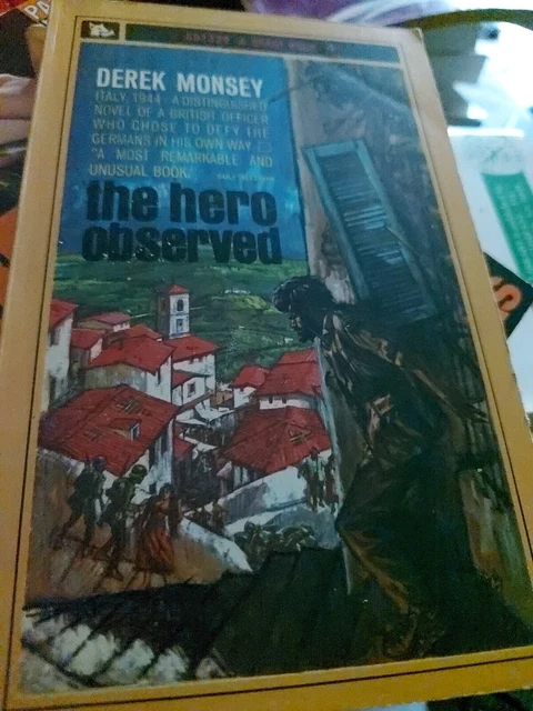 THE HERO OBSERVED By Derek Monsey Vintage 1963 Corgi WWII prison escape ...