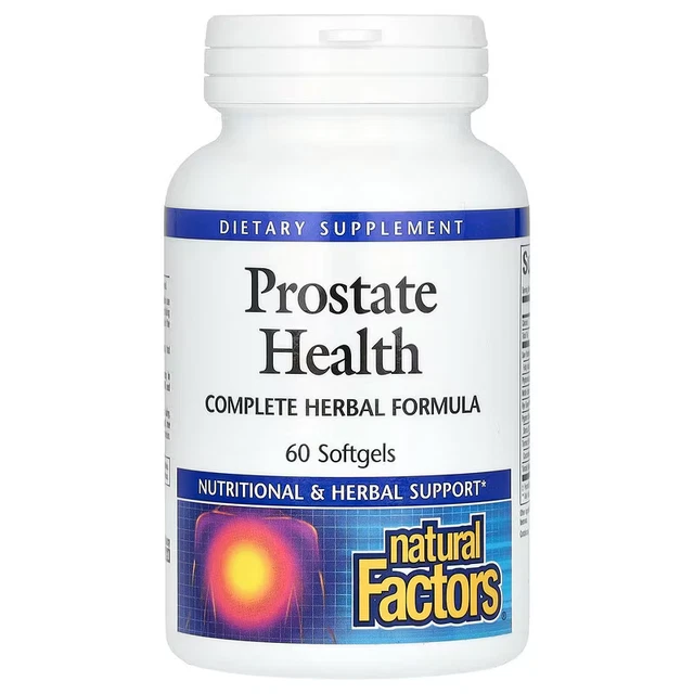NATURAL FACTORS PROSTATE Health, 60 Softgels, Expiry"2028 £32.09 ...