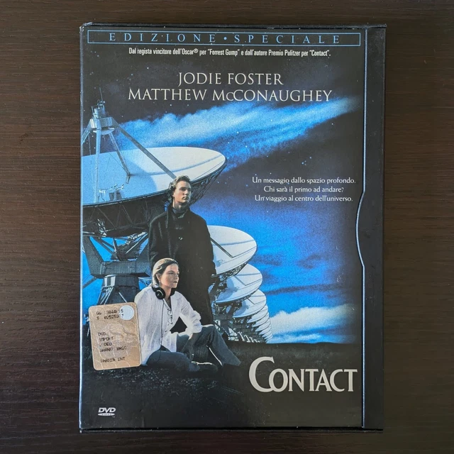 CONTACT CON JODIE Foster DVD SNAPPER EUR 7,00 - PicClick IT