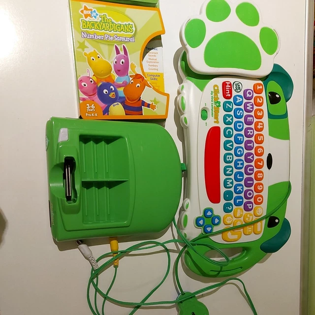 LEAPFROG CLICK START My First Computer console keyboard Backyardigans ...