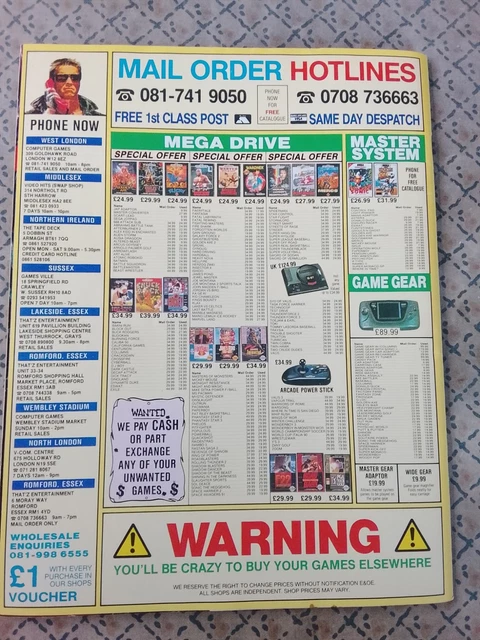 SEGA FORCE MAGAZINE - Issue 8 August 1992 £9.00 - PicClick UK