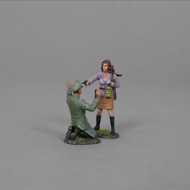 THOMAS GUNN SS159B Nancy Wake White Mouse SOE Agent & German Officer ...