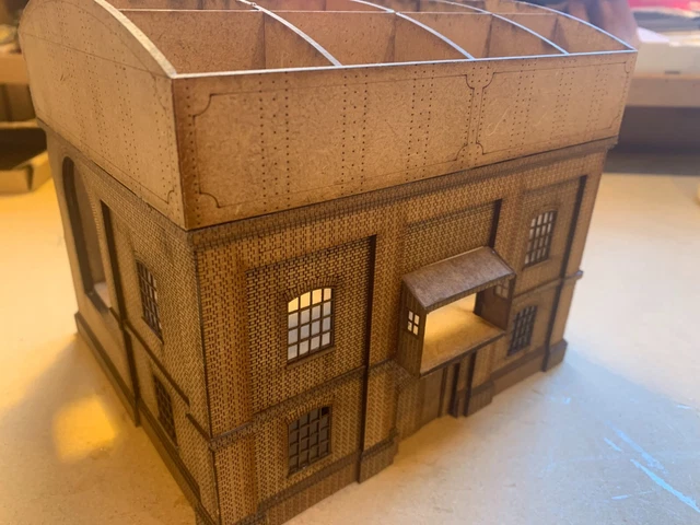 O GAUGE MODEL Railway Buildings GWR Coal Stage Kit £76.00 - PicClick UK