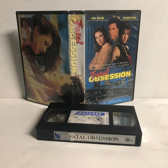 FATAL OBSESSION RARE Ex Rental ENTCORP VHS VIDEO THRILLER (SLICK WATER DAMAGE) £6.47 - PicClick UK