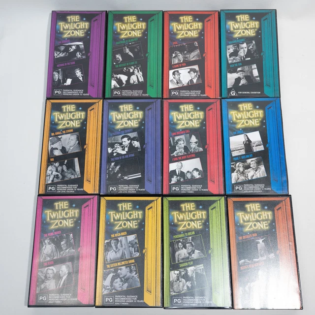 THE TWILIGHT ZONE VHS Lot Bundle x12 Video Tapes PAL Australian - Good ...