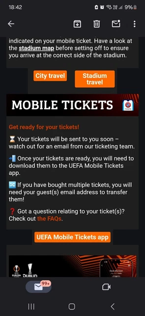 2 BIGLIETTI CATEGORIA 2 Finale Europa League Bayer Leverkusen Atalanta ...