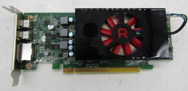 DELL AMD RADEON RX 640 4GB GDDR5 SFF Graphics Card GPU 06044M Low ...