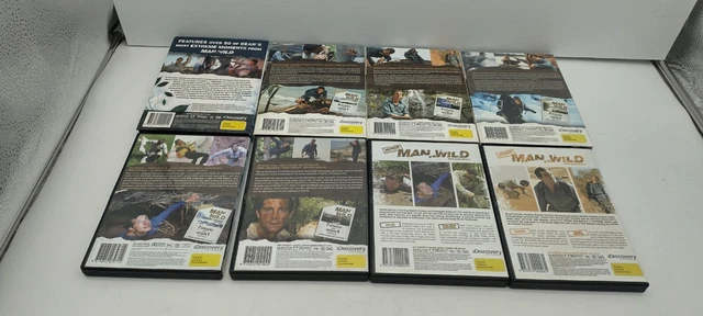 MAN VS WILD Bear Grylls Bulk Lot x 8 DVDs TV $49.99 - PicClick AU