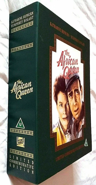 THE AFRICAN QUEEN COMMEMORATIVE LIMITED EDITION VHS Posters Screenplay ...