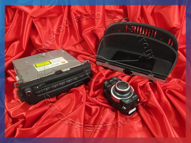 BMW E90 E91 3'ies NAVI SET CIC CAR INFOTAINMENT COMPUTER MID MONITOR ...