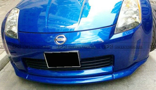FOR NISSAN 350Z Z33 Fairlady Early 03-06 FRP Front Bumper Lip VS-Style ...