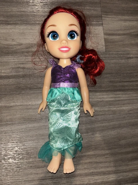 DISNEY MY FIRST Princess Ariel Doll 14" Toddler Doll Baby Pretend Play ...
