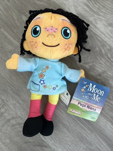 NEW TAGGED PLAYSKOOL Cbeebies Moon and Me Pepi Nana 8” Plush Soft Toy £ ...