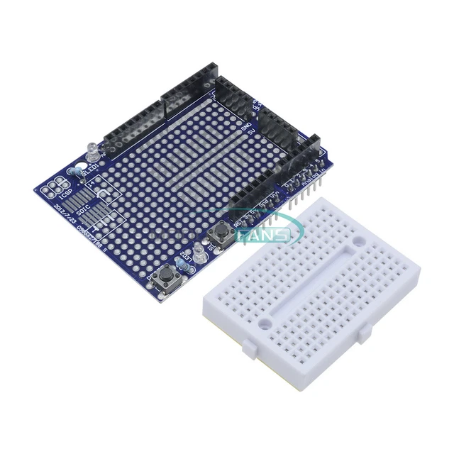 ATMEGA328P ARDUINO PROTOTYPING ProtoShield Prototype Shield +Mini ...
