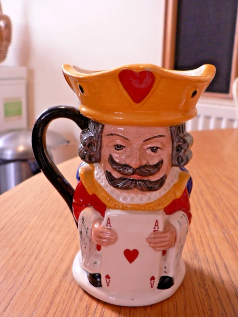 4 RARE BOXED Royal Doulton "Kings & Queens Of Card Suits" Double ...