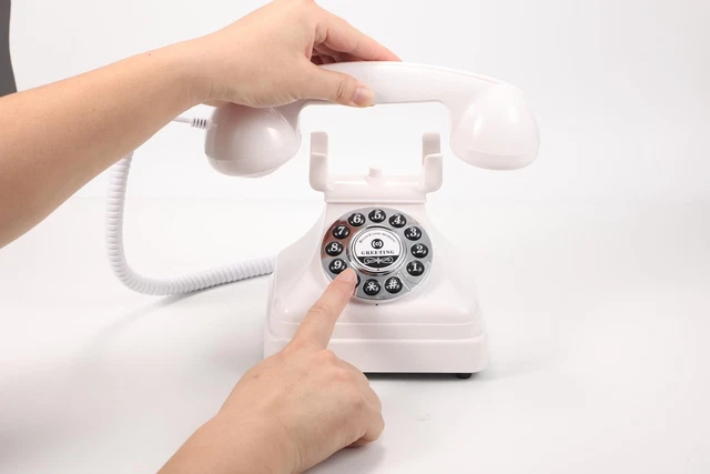 AUDIO GUEST BOOK Wedding Phone,Audio Guestbook Phone Vintage Style ...