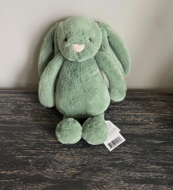 JELLYCAT RETIRED LITTLE Bashful Ivy Bunny Small Green £47.52 - PicClick UK