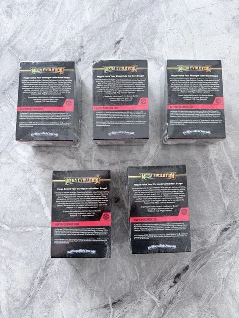 POKÉMON TCG MEGA Evolution Booster Bundle, 6 Booster Packs – Brand New ...