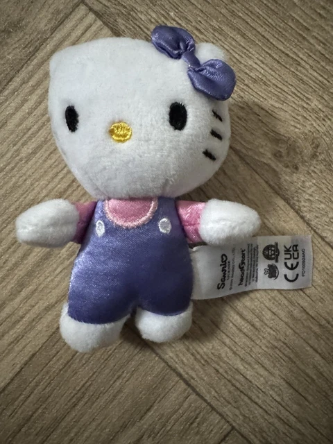 HELLO KITTY MICRO teenies mini tiny purple white plush toy new stocking ...