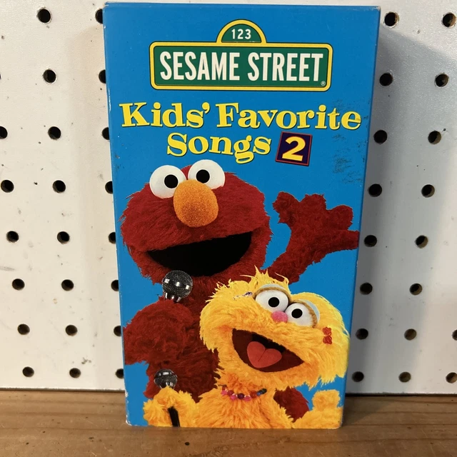 KIDS' FAVORITE SONGS 2 by Sesame Street (VHS, Sep-2001, Sony Music ...