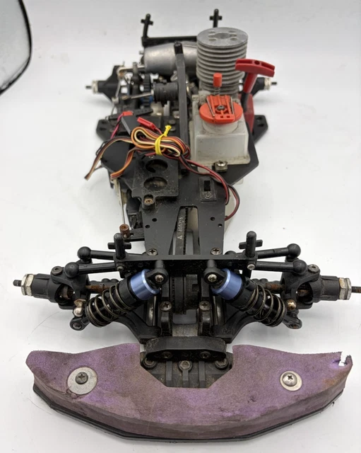 FOR PARTS KYOSHO engine car Pure ten 4WD chassis vintage rare £144.16 ...
